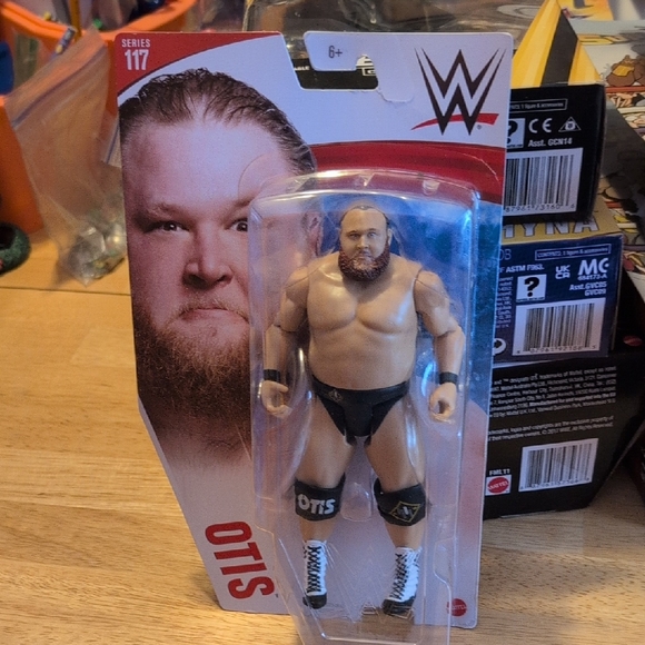 WWE | Toys | Wwe Otis Figure With Black And White Gear | Poshmark